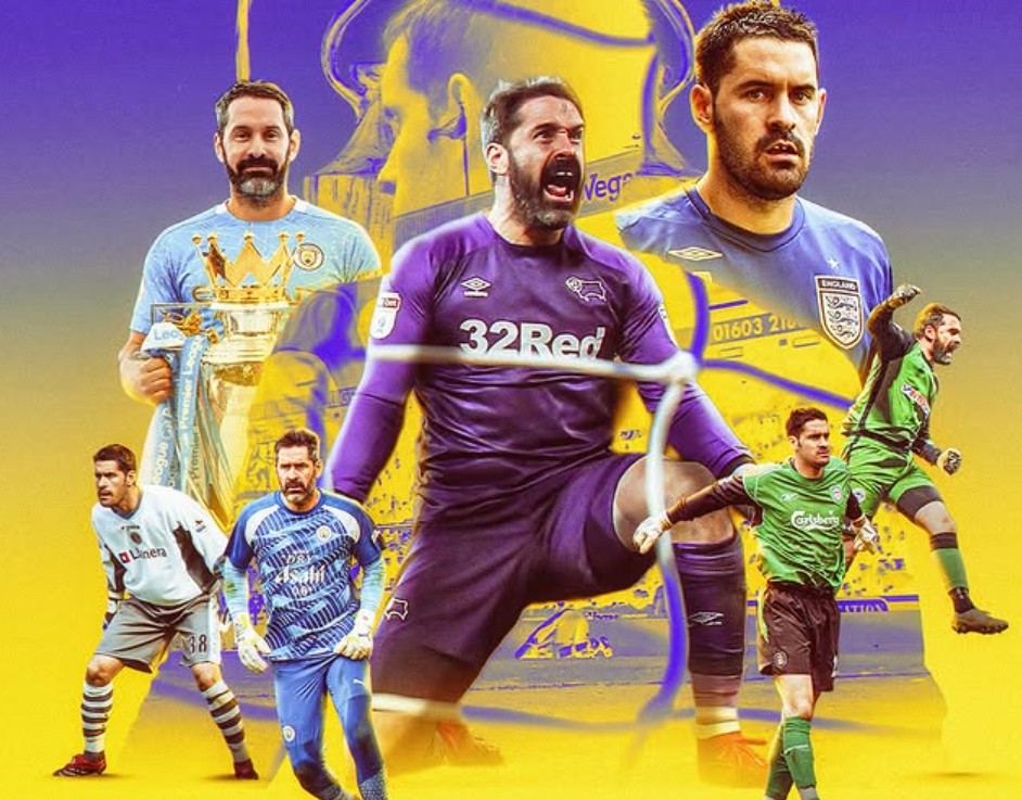 Manchester City-kultheltkeeperen Scott Carson legger opp
