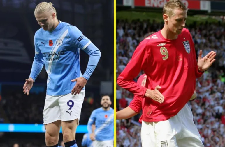 Peter Crouch har et morsomt svar etter Erling Haaland kopierer hans ...